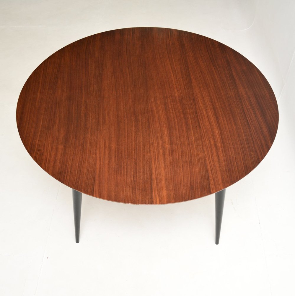 Vintage Round Dining Table, 1960s for sale at Pamono