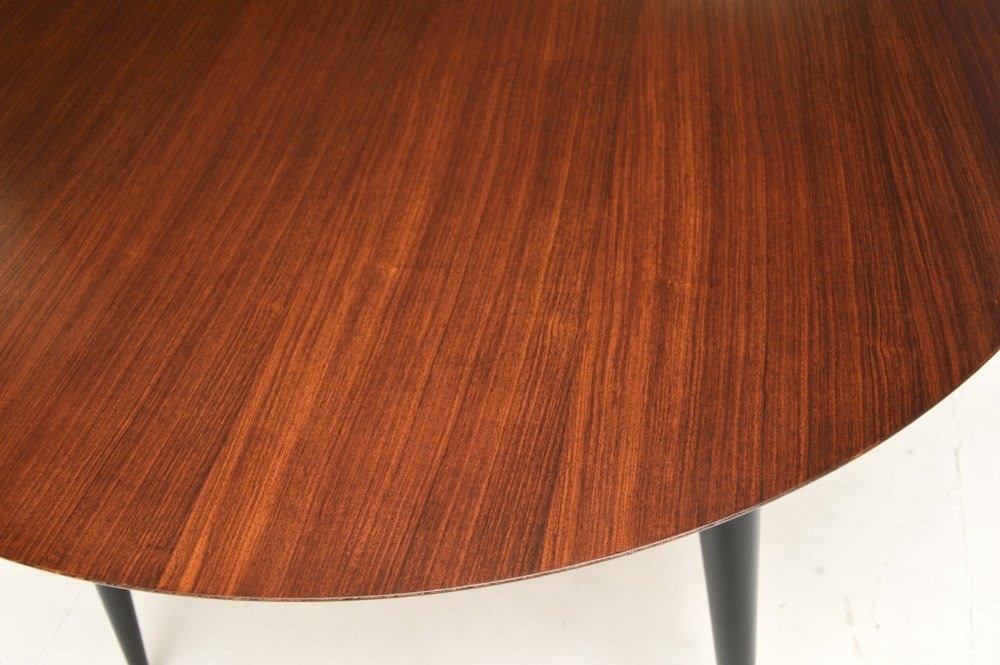Vintage Round Dining Table, 1960s for sale at Pamono