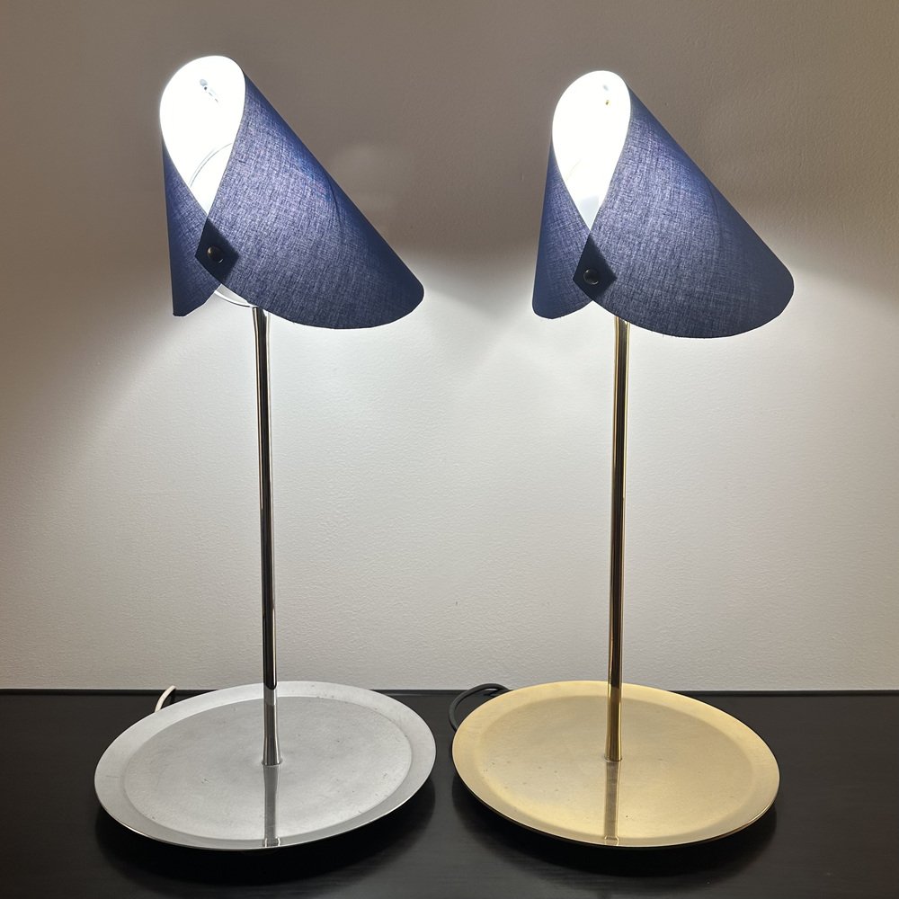 Table Lamps by Man Ray and Dino Gavina for Simon Gavina, 1972, Set of 2 for sale at Pamono