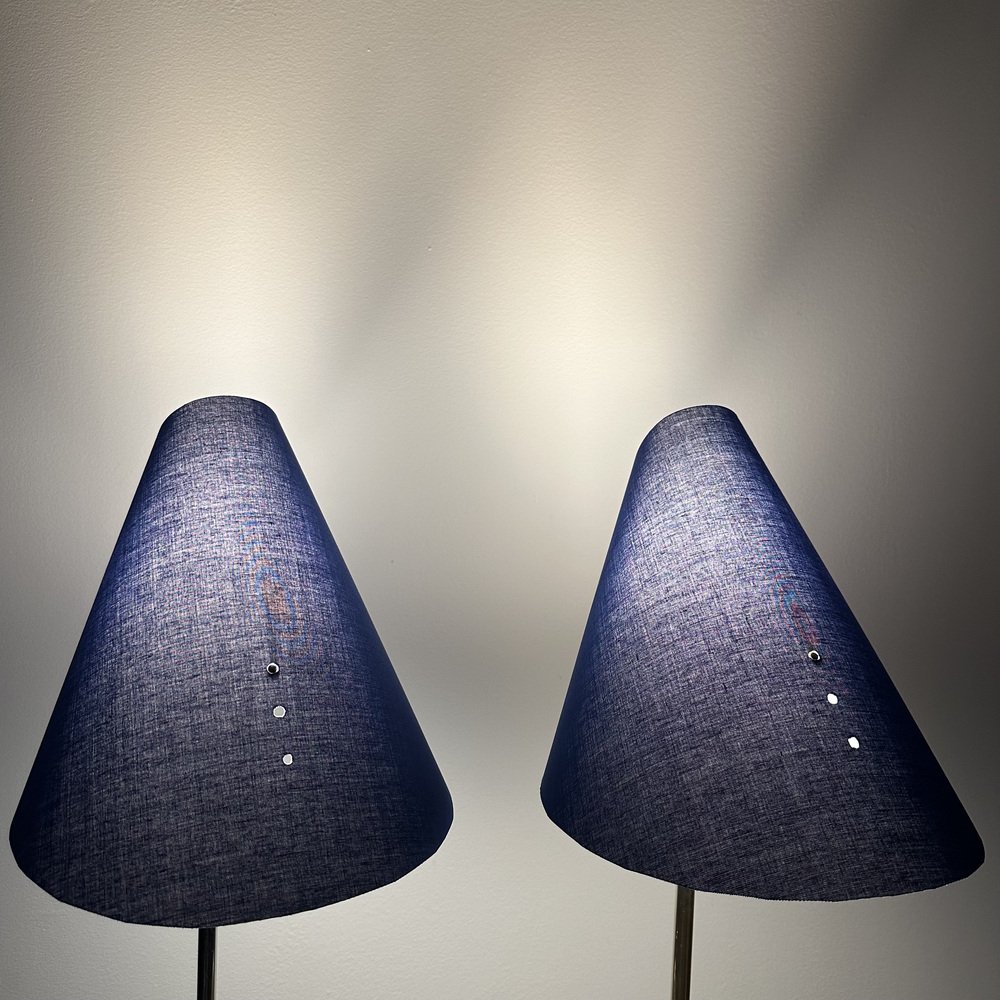 Table Lamps by Man Ray and Dino Gavina for Simon Gavina, 1972, Set of 2 ...