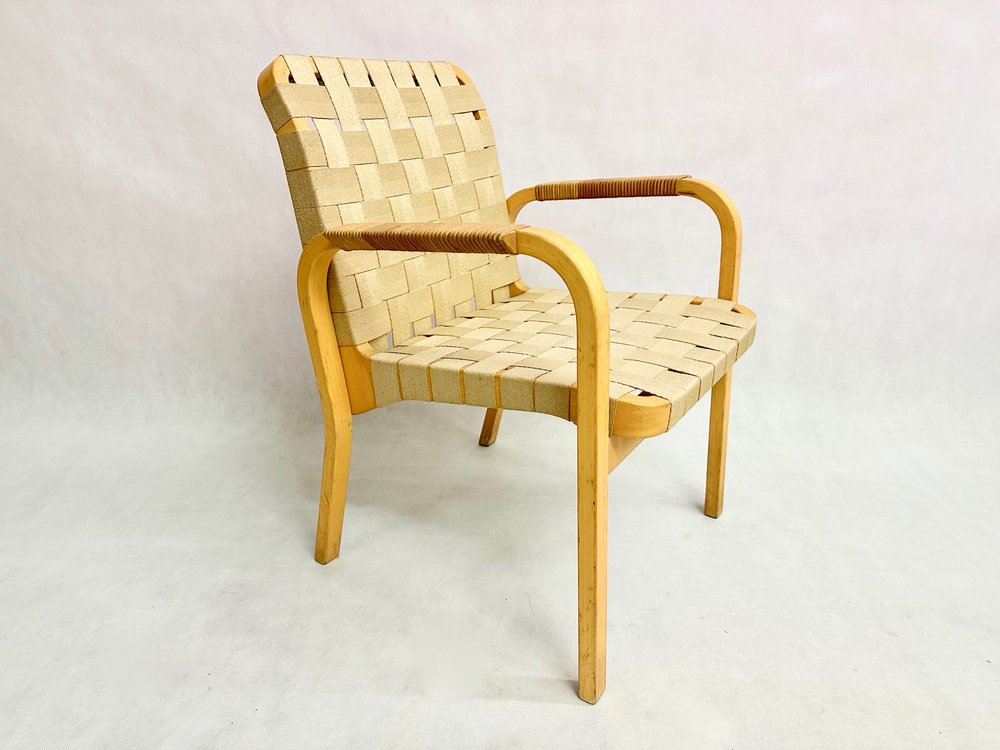 Model 45 Lounge Chair by Alvar Aalto for Artek, 1970s for sale at Pamono