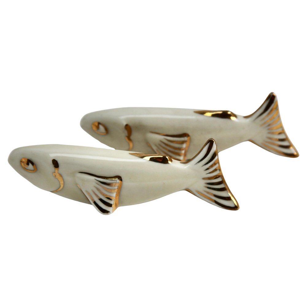 French Knife Rests from Limoges, 1936, Set of 12 for sale at Pamono