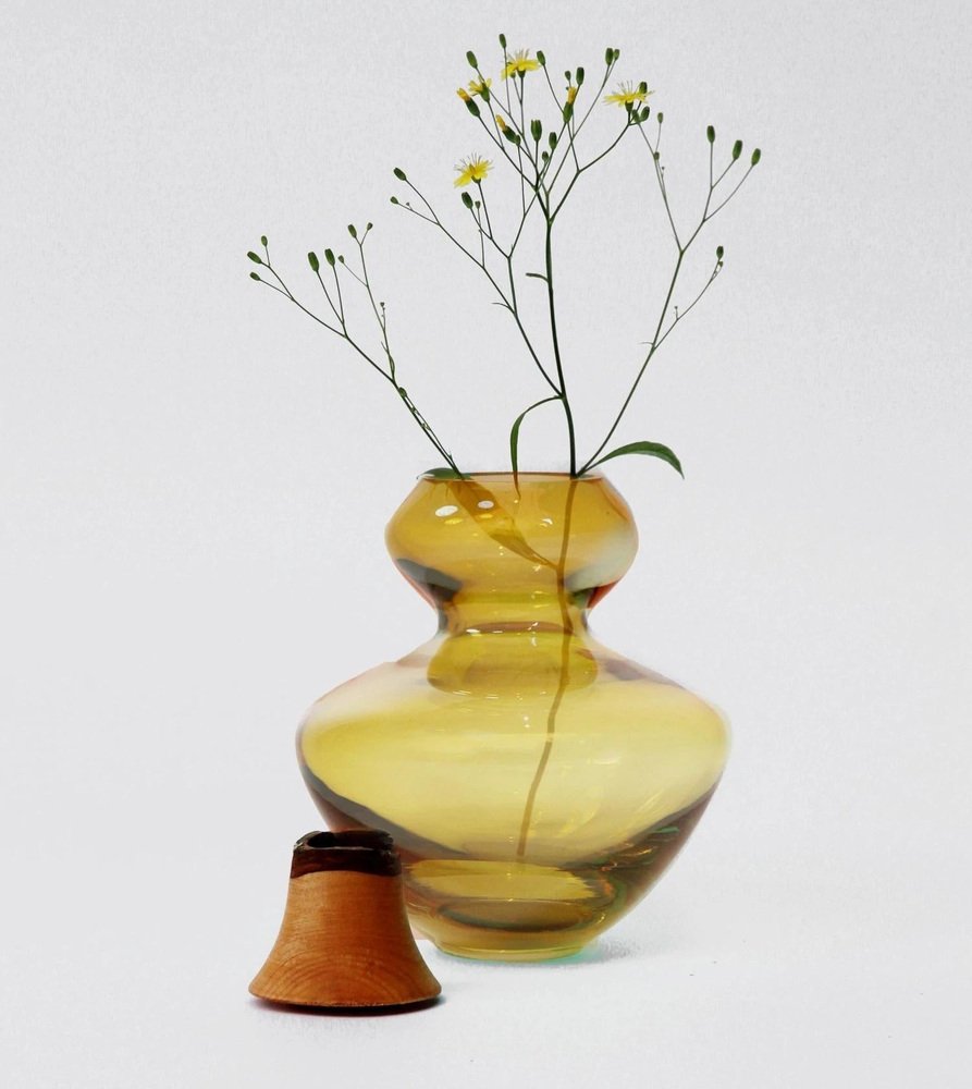 Amber Inanna Stacking Vase by Pia Wüstenberg for sale at Pamono
