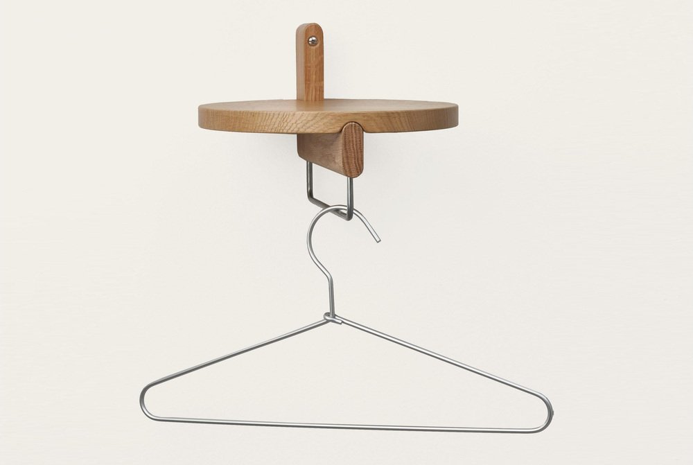 Natural Rondelle Round Shelf with Hanger by Storängen Design for sale ...