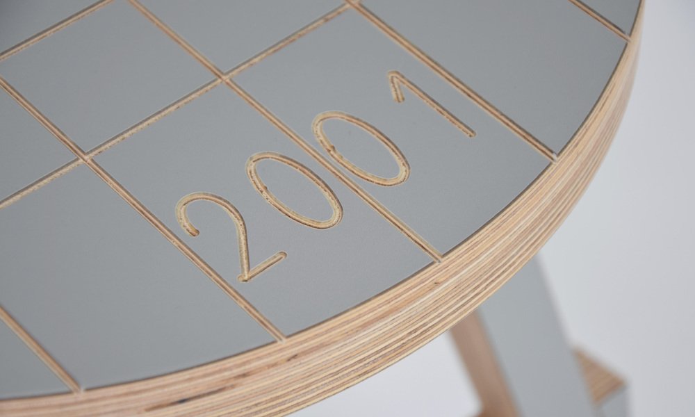 Coin Slot Gulden Stool by Studio Pin for sale at Pamono