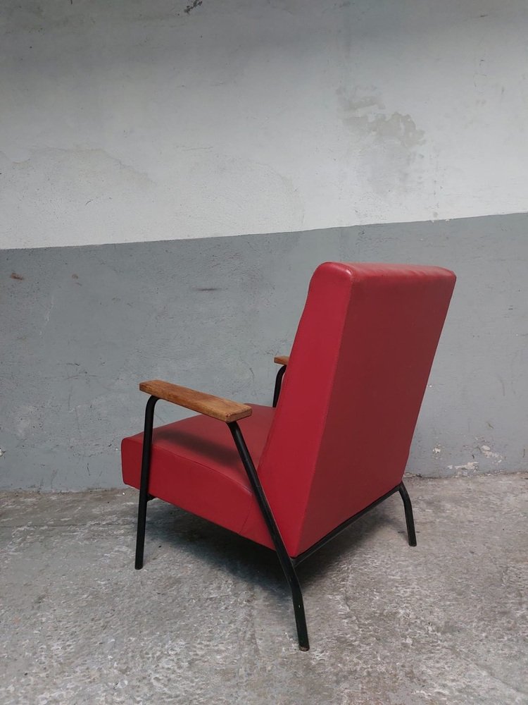 Rio Lounge Chair by Pierre Guariche for Meurop for sale at Pamono