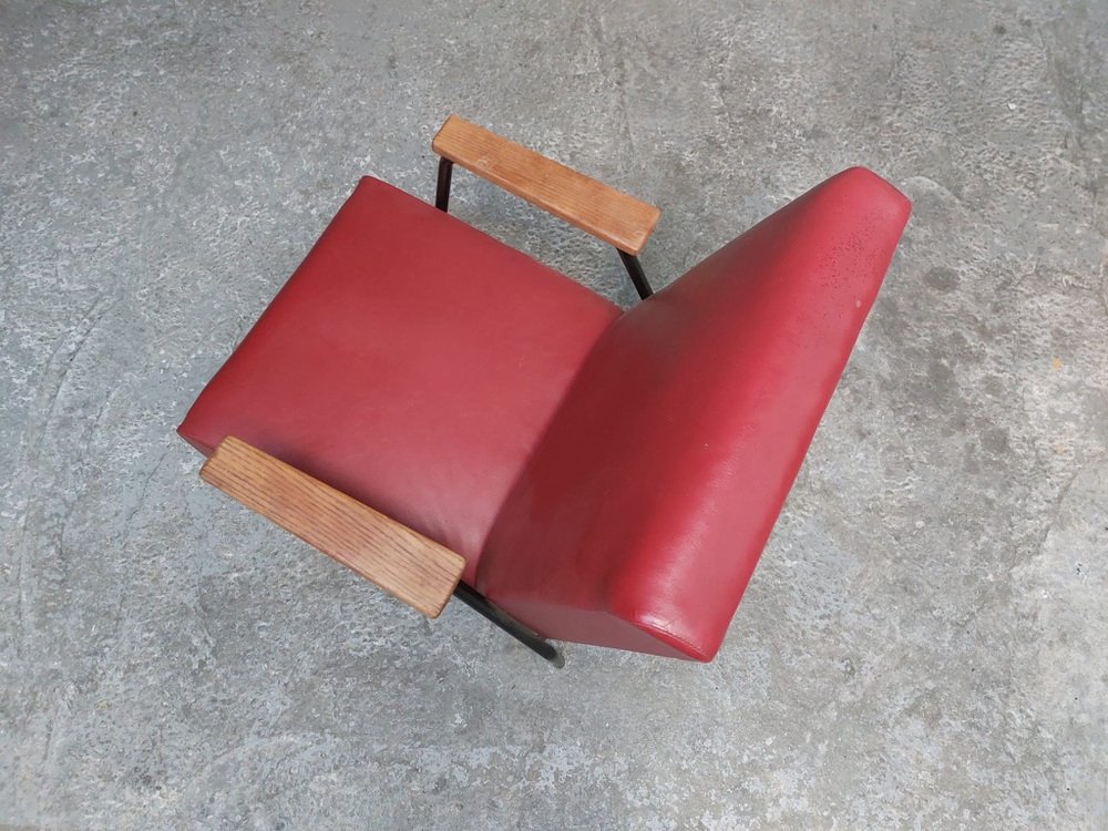 Rio Lounge Chair by Pierre Guariche for Meurop for sale at Pamono