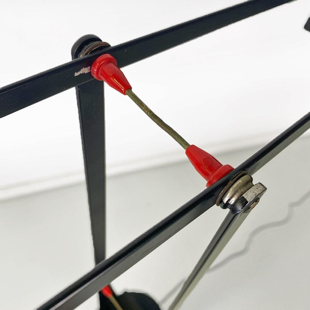 I talian Modern Tizio Table Lamp in Black Metal attributed to Richard ...