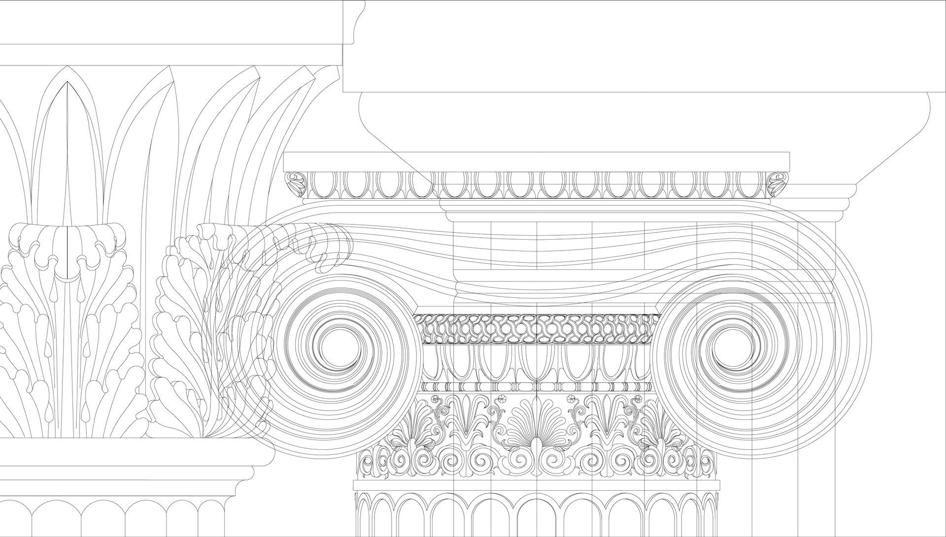 Layer n.1 Wallpaper by Millim Studio for Secondome Edizioni for sale at ...