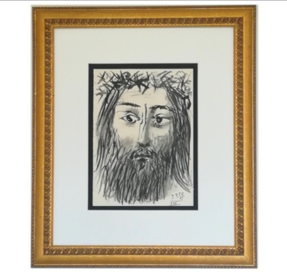 Pablo Picasso, Portrait of Jesus, 1st Edition from Toros y Toreros ...