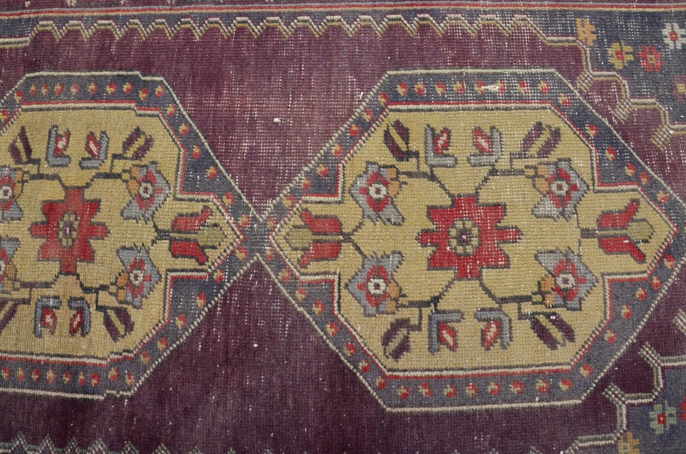 Nomadic Oushak Runner Rug, 1960s for sale at Pamono