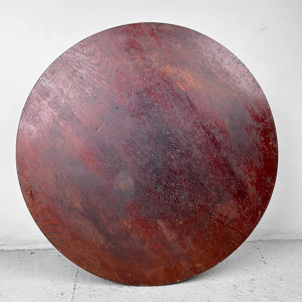Taishō Era Low Round Table, Japan, 1920s for sale at Pamono