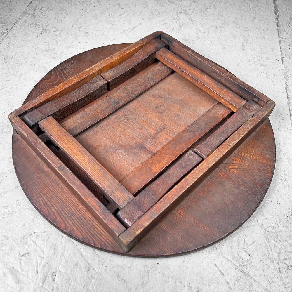 Taishō Era Low Round Table, Japan, 1920s for sale at Pamono