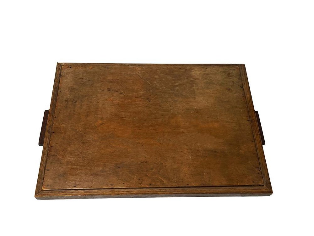 Dutch Delft Serving Tray with Blue Tiles, 1650s-1700s for sale at Pamono