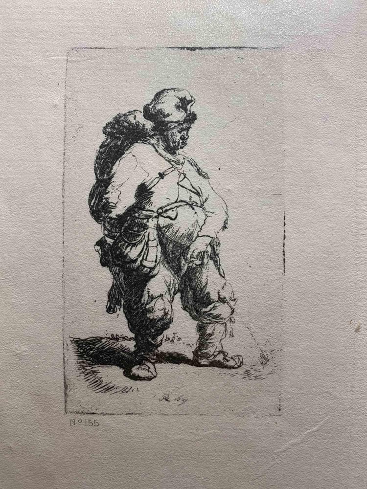 Charles Amand Durand after Rembrandt, A Man Making Water, 19th Century ...