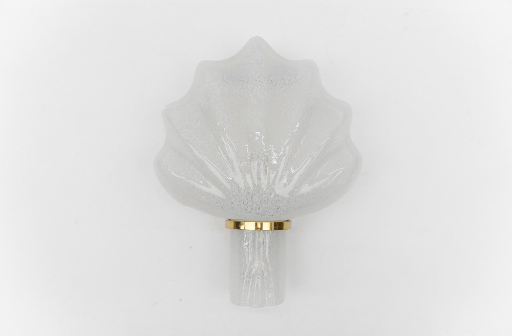 Greman Mussel Wall Lamp in Murano Glass from Doria Leuchten, 1960s for ...