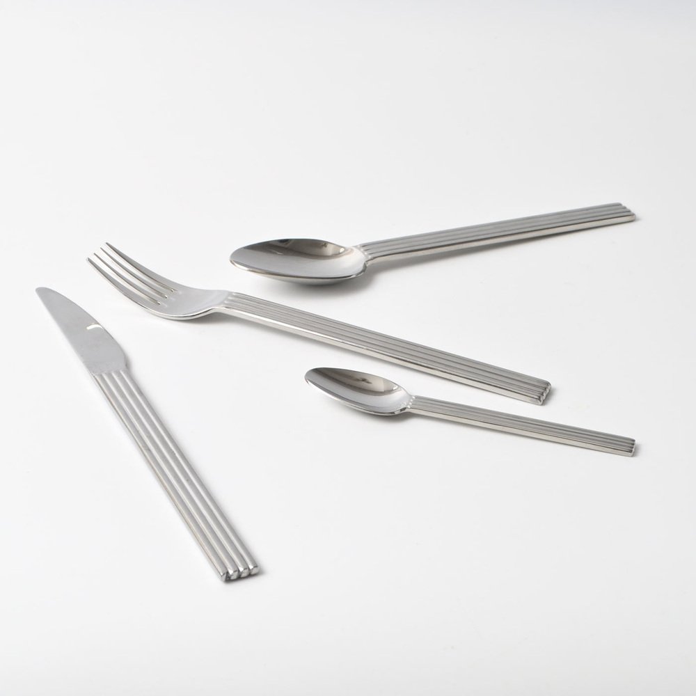 Stainless Steel Strateg Cutlery from Ikea, 1990s, Set of 30 for sale at ...