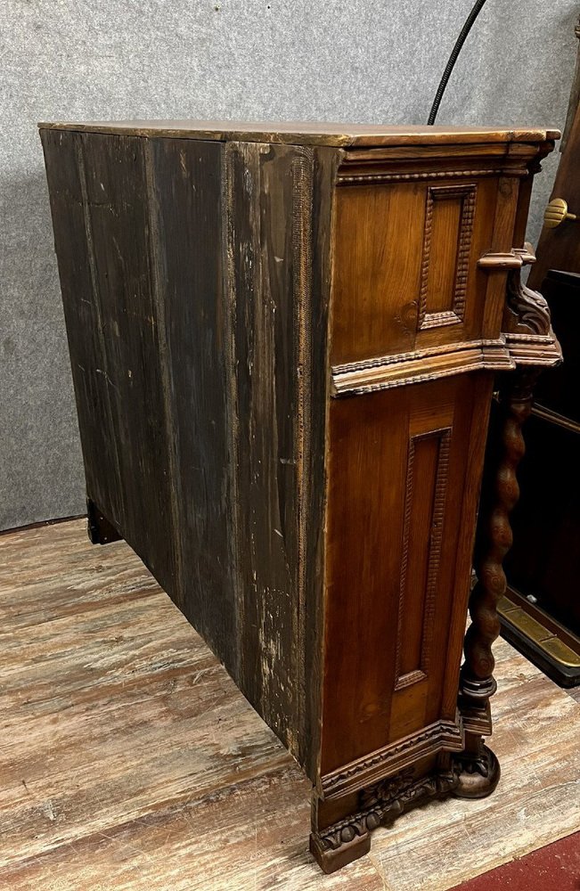 Alsatian Stained Solid Wood Buffet for sale at Pamono