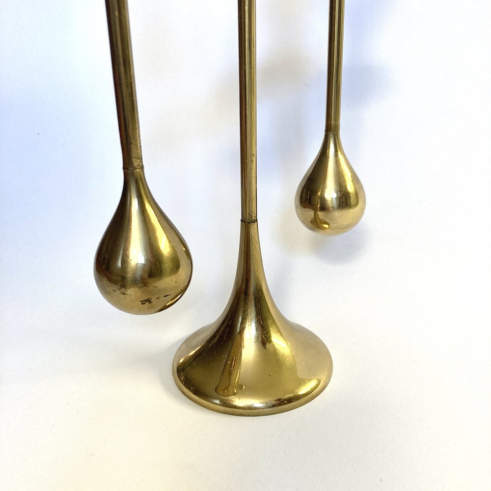 Clear Drops Oil Lamp by Freddie Andersen, 1970s for sale at Pamono