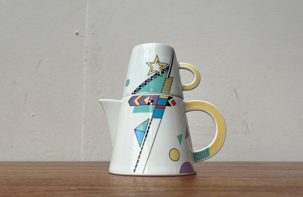 German Postmodern VIP Collection Teapot or Coffeepot with Cup by ...