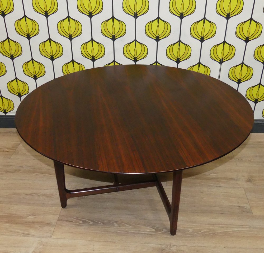Mid-Century Danish Rosewood Coffee Table from Heltborg Møbler, 1960s ...
