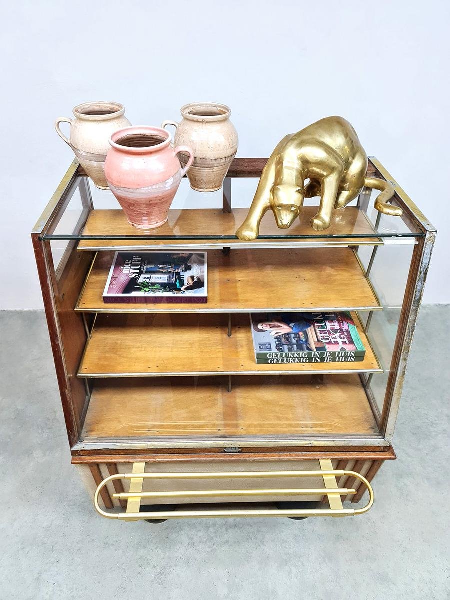 Vintage Baker's Shop Counter Cabinet, 1950 for sale at Pamono