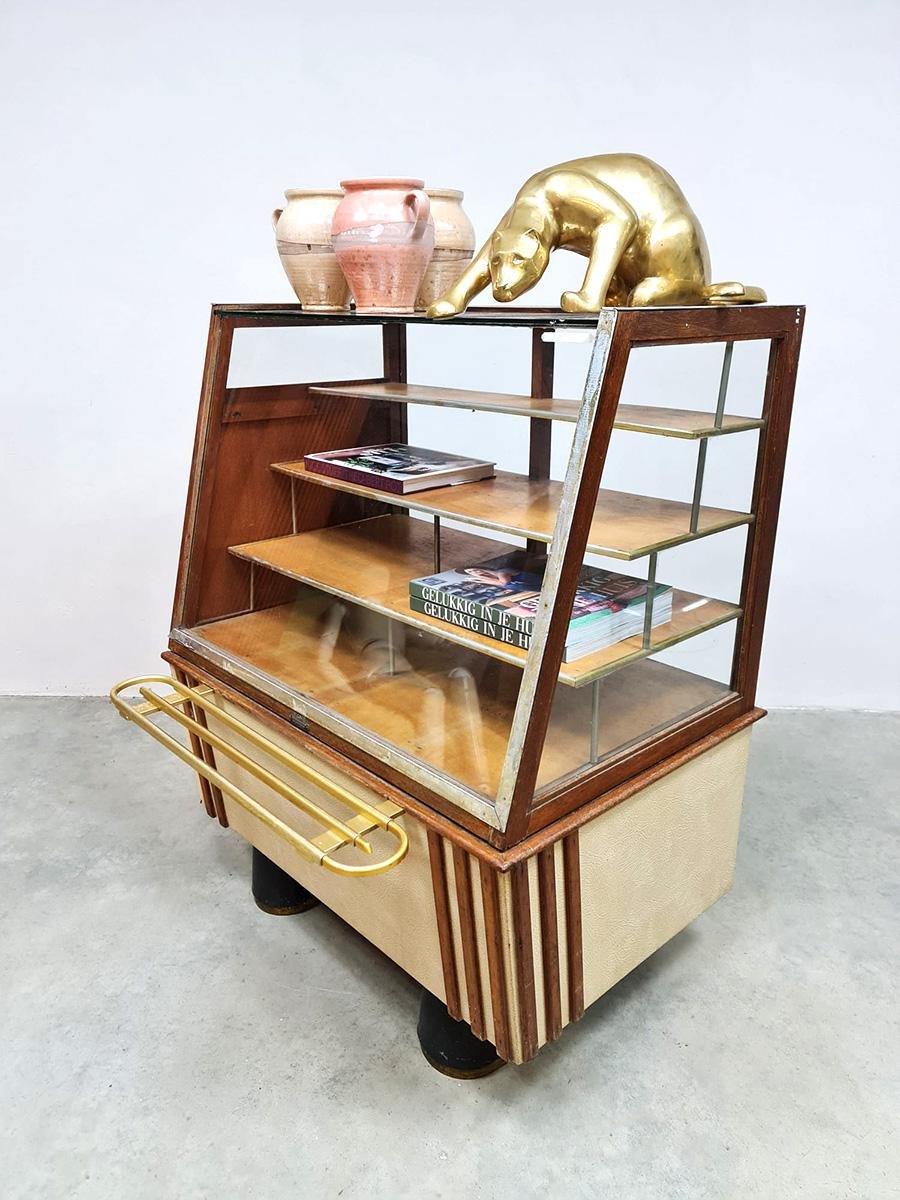 Vintage Baker's Shop Counter Cabinet, 1950 for sale at Pamono