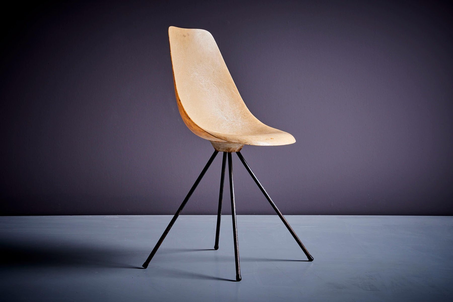 French Fiberglass Chair by Jean-René Picard for S.E.T.A, 1950s for sale ...