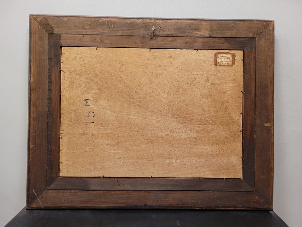 Paul Robert Bazé, Dahlias and Camellias, 1970s, Oil on Board, Framed ...