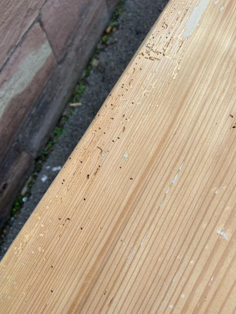 Large French Farm Table, 1920s for sale at Pamono