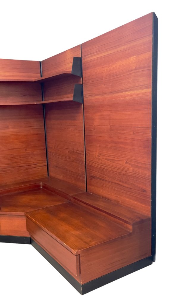 Swiss Form Corner Library, 1960s for sale at Pamono