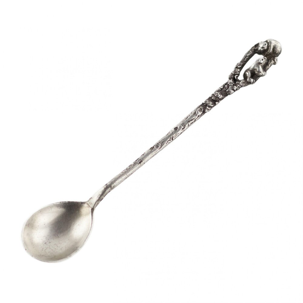 Russian Silver Spoon, Early 20th Century for sale at Pamono
