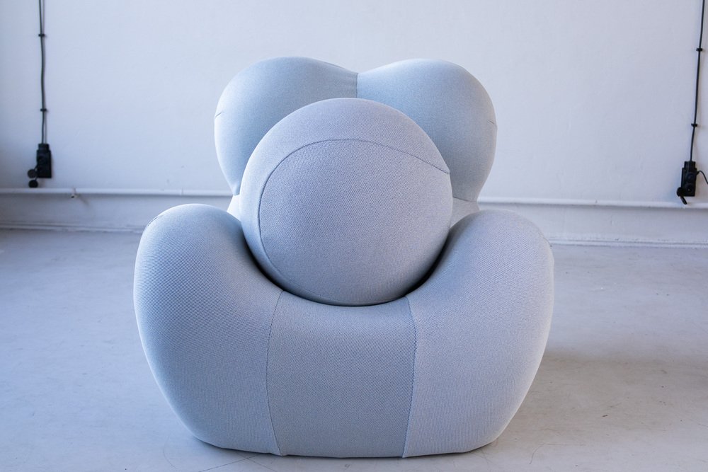 Set of Italian Big Mama Up Chair & Ottoman attributed to Gaetano Pesce ...