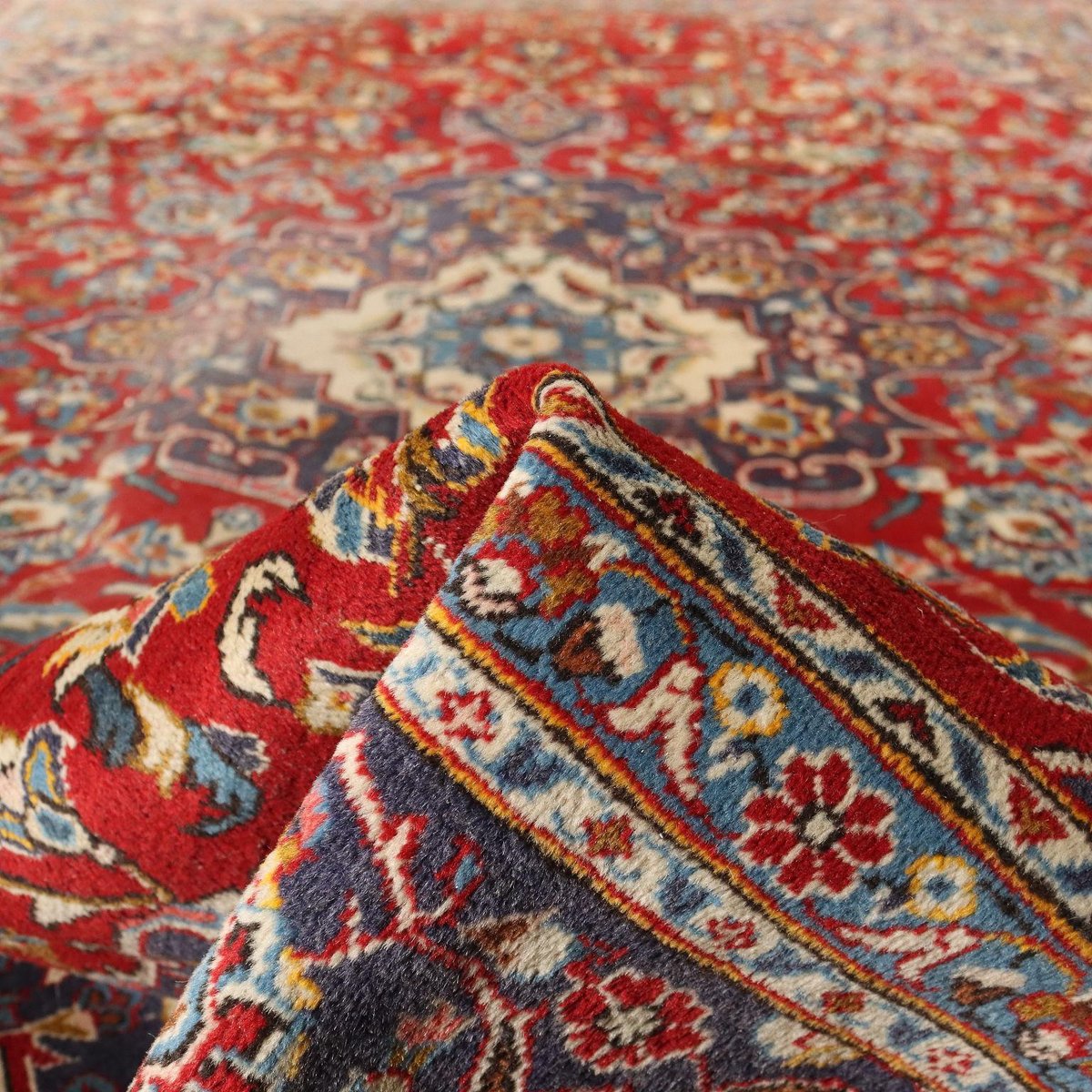 Keshan Teppich aus dem Nahen Osten bei Pamono kaufen