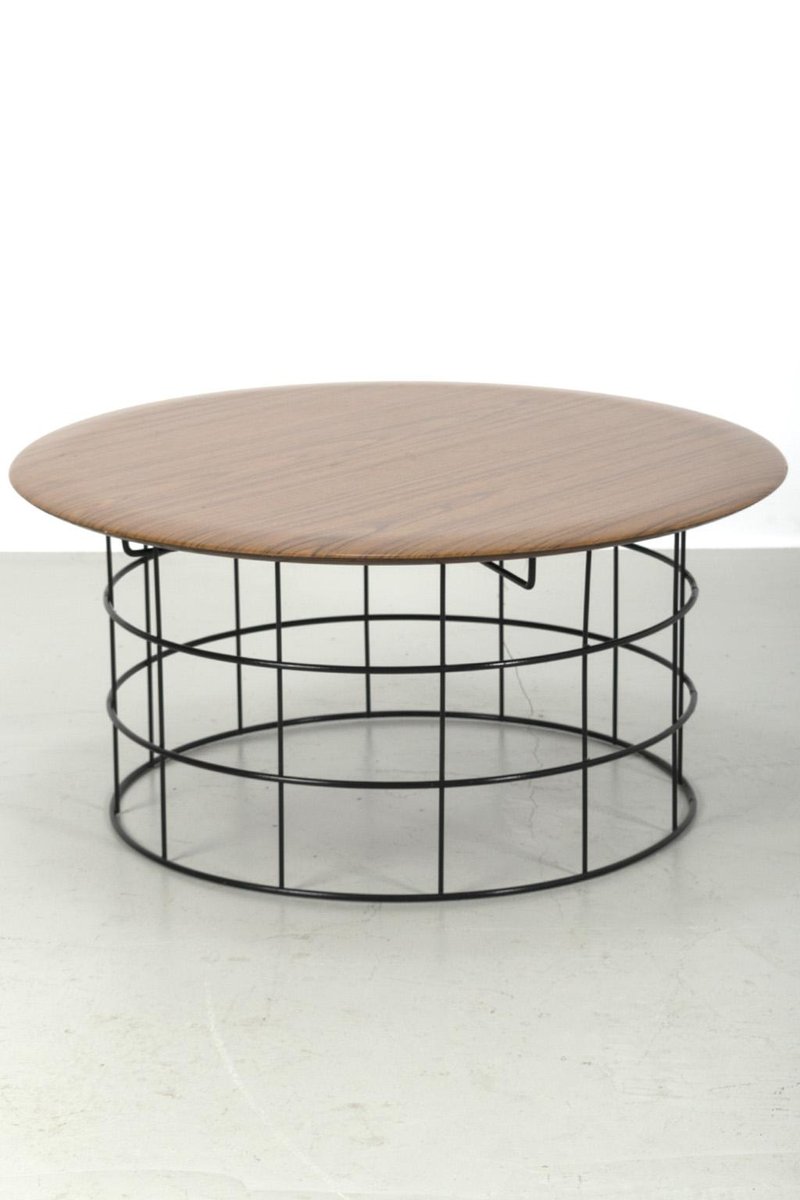 Wire Frame Coffee Table for sale at Pamono