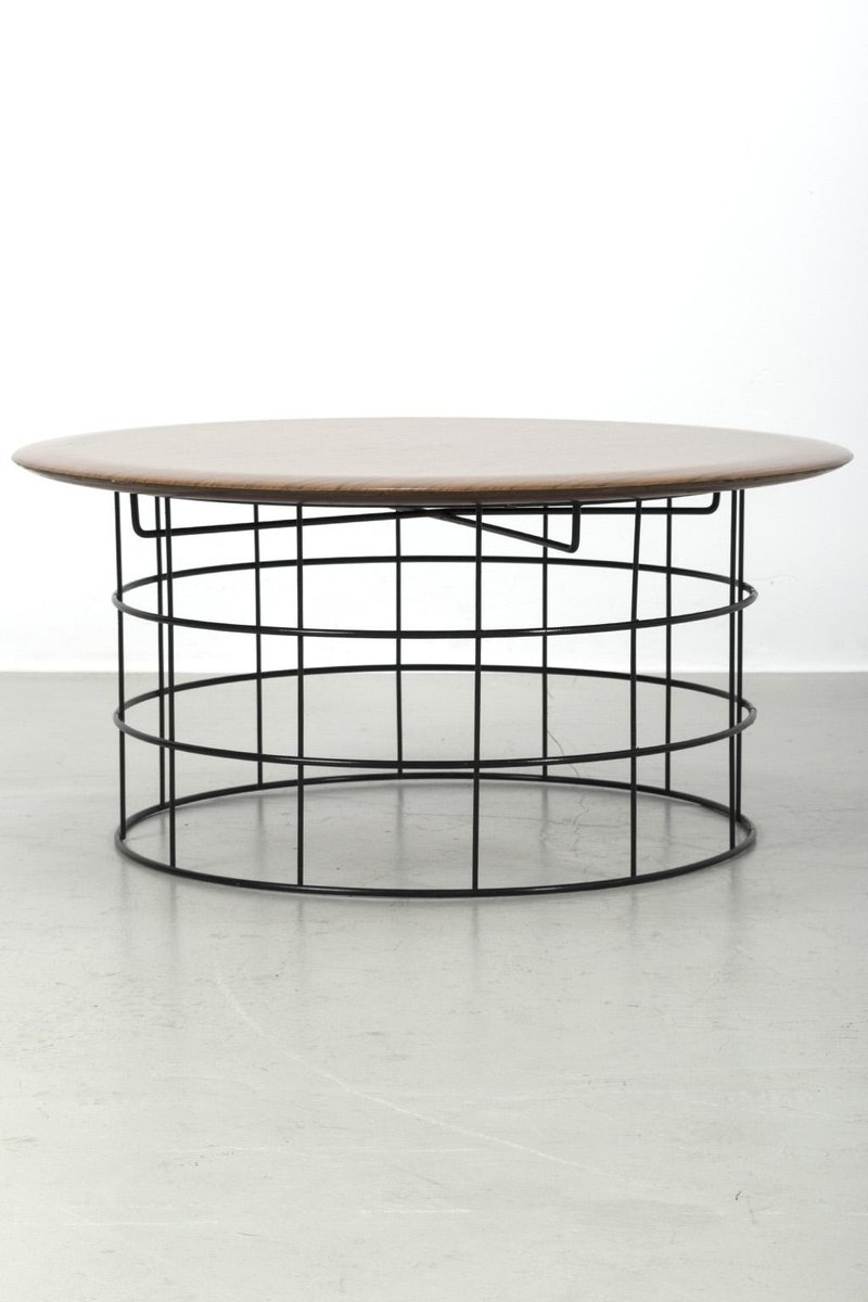 Wire Frame Coffee Table for sale at Pamono