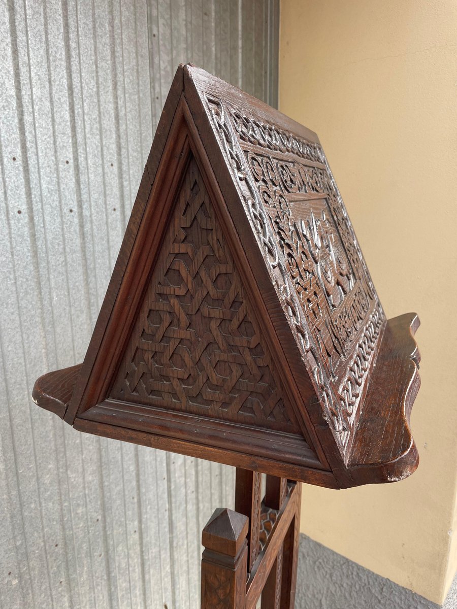 Medieval Wooden Double Lectern for sale at Pamono
