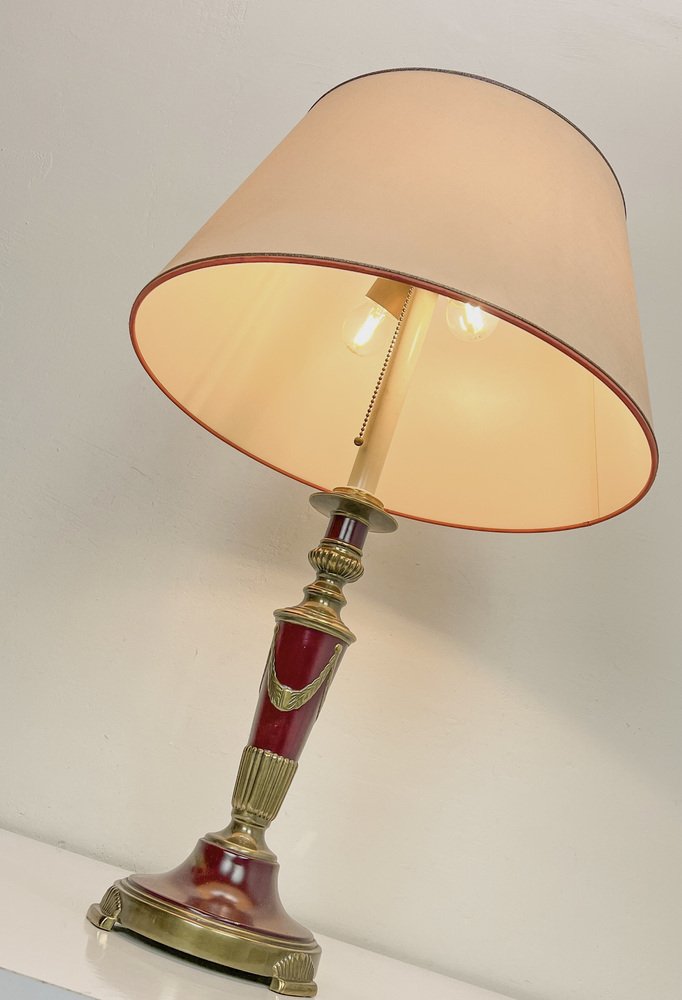 Dutch Empire Table Lamp from Kullmann, 1970s for sale at Pamono