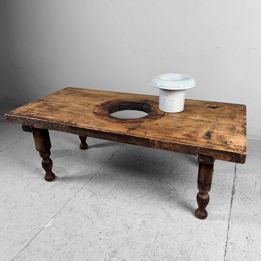 Low Japan Taisho Hibachi Table, 1890s for sale at Pamono