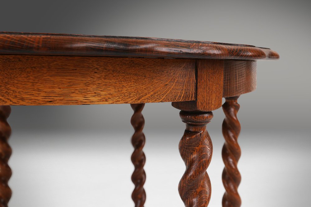 Oak Side Table, 1890s for sale at Pamono