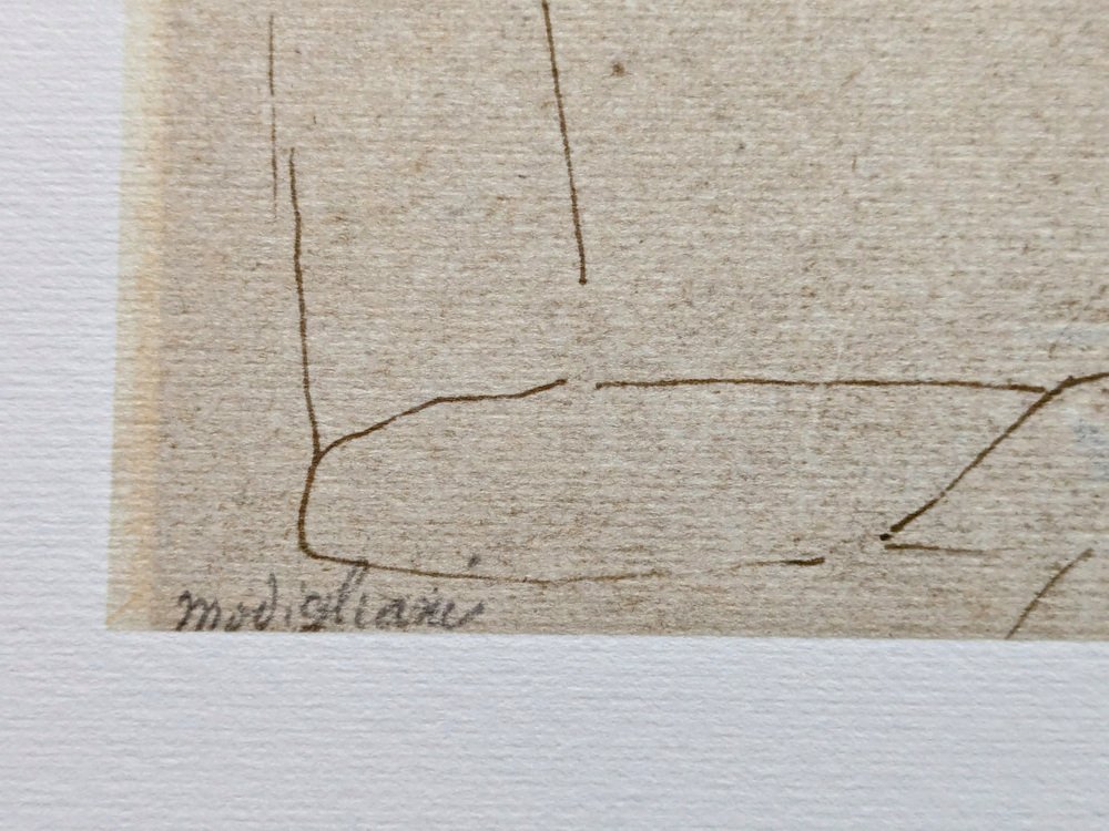 Amedeo Modigliani, Portrait of a Man-Modi, Limited Edition Lithograph ...