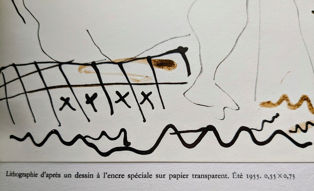 Pablo Picasso, Porträts und Stier, Lithographie, 1966 bei Pamono kaufen