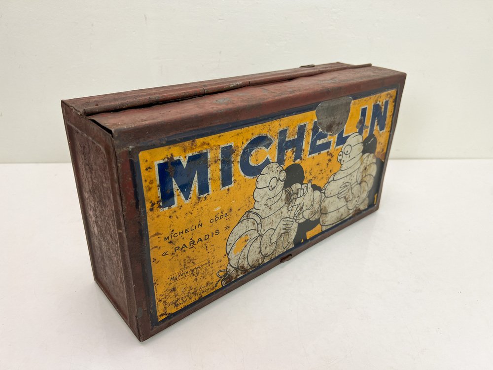 French First Aid Tool Box from Michelin, 1940s for sale at Pamono