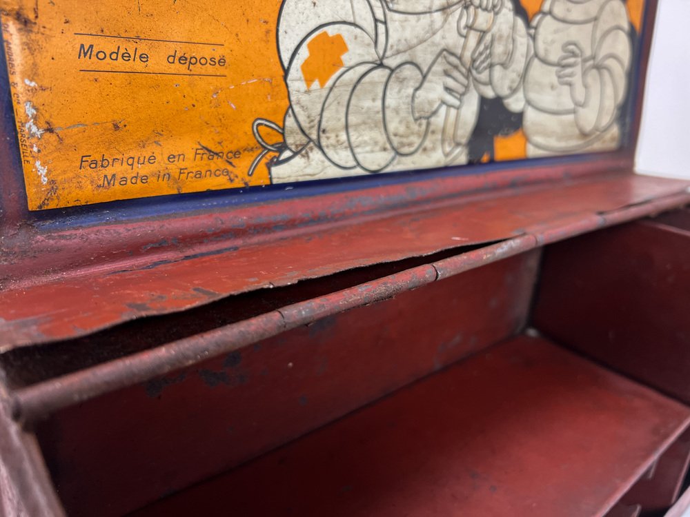 French First Aid Tool Box from Michelin, 1940s for sale at Pamono