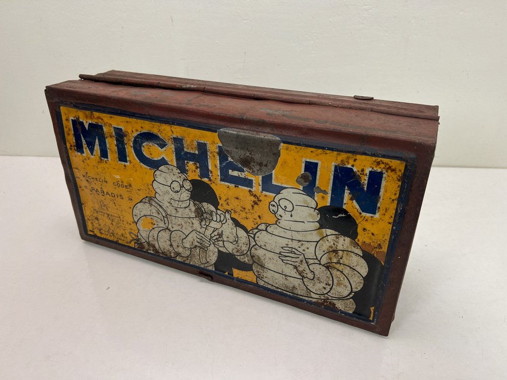 French First Aid Tool Box from Michelin, 1940s for sale at Pamono