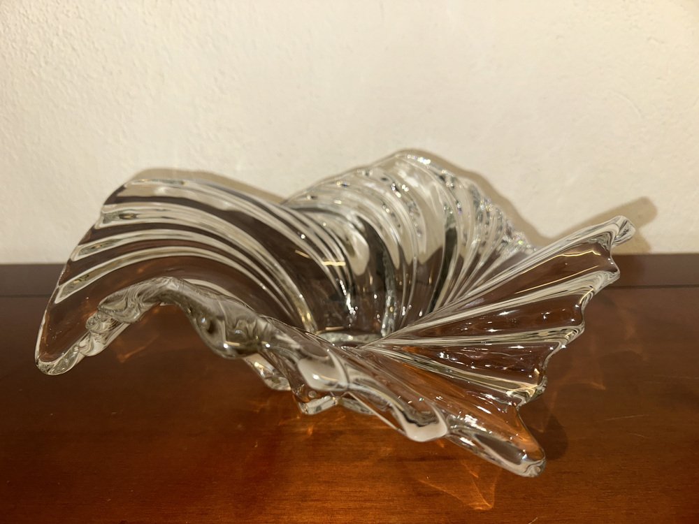 Crystal Shell Bowl by Walther Glas for sale at Pamono