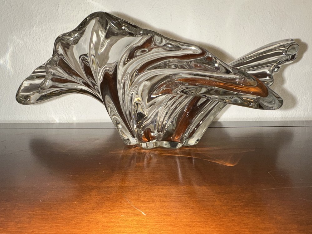 Crystal Shell Bowl by Walther Glas for sale at Pamono