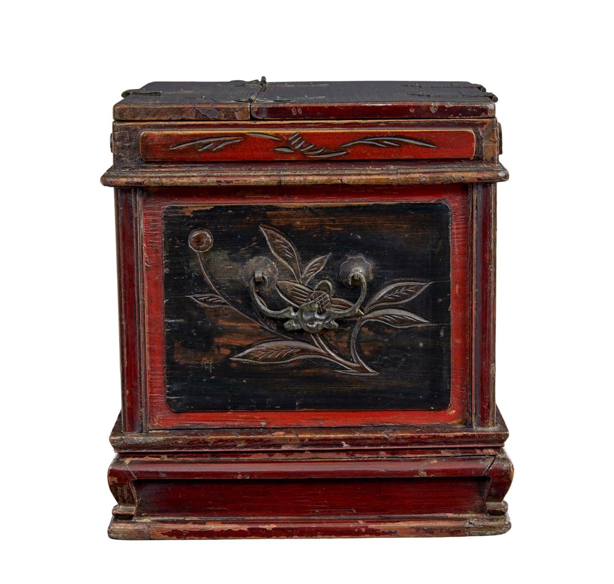 Early 20th Century Lacquered Vanity Box for sale at Pamono