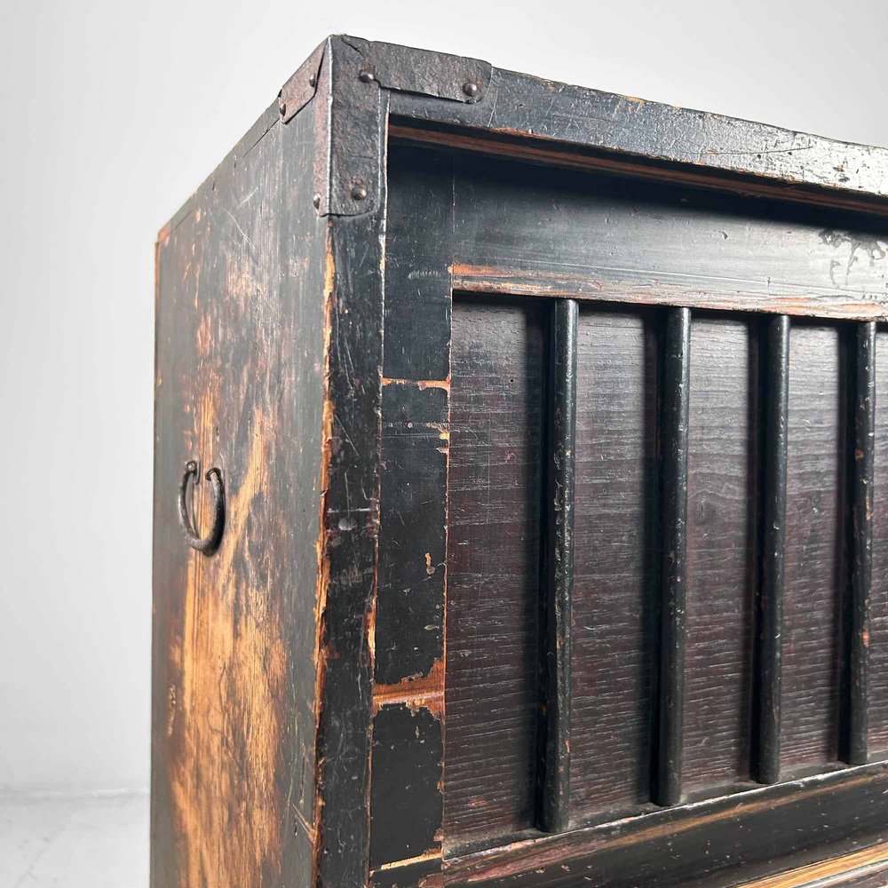 Japanese Traditional Tansu Storage Cabinet, 1890s for sale at Pamono