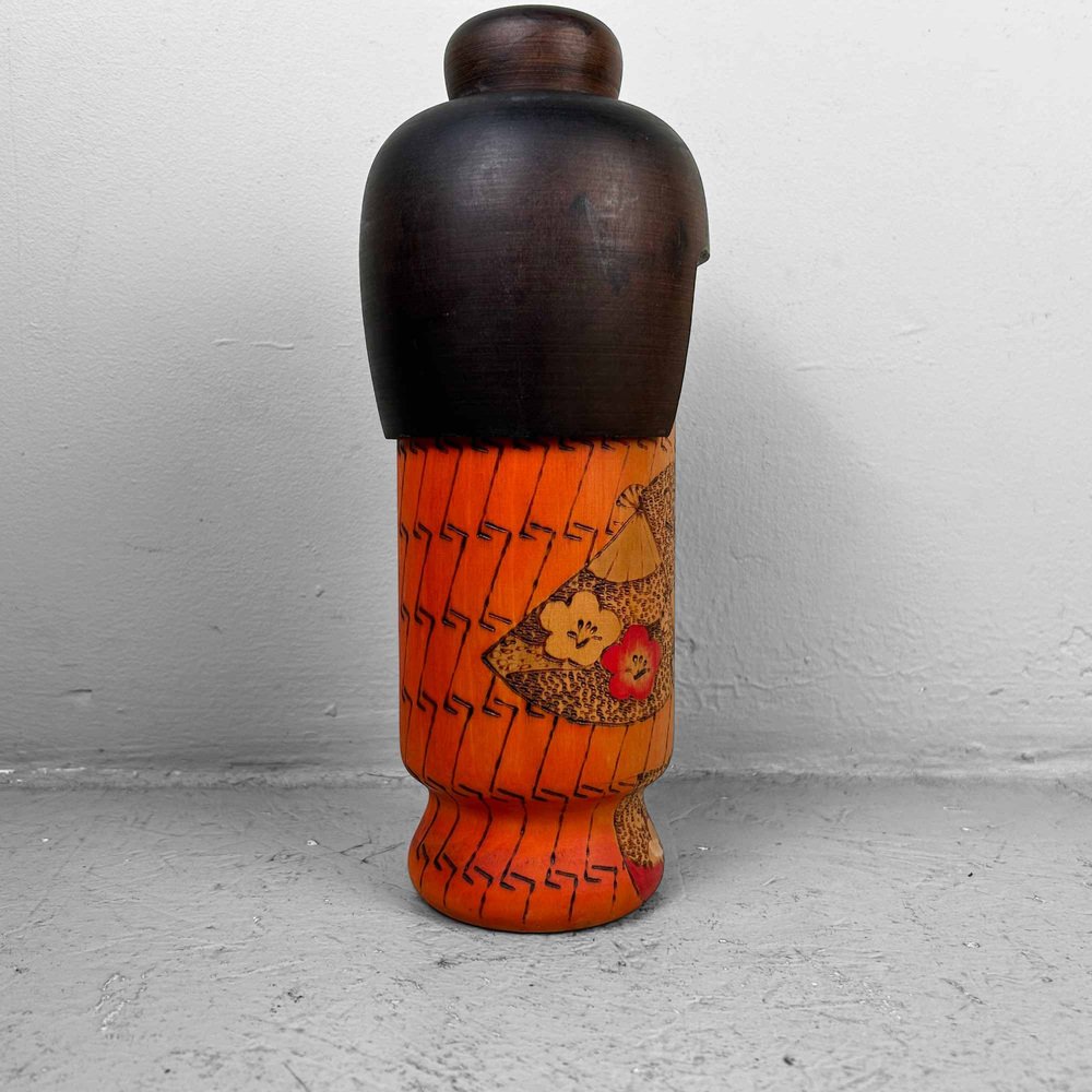 Vintage Sosaku Kokeshi by Kyoho Aramaki, Japan, 1960s for sale at Pamono